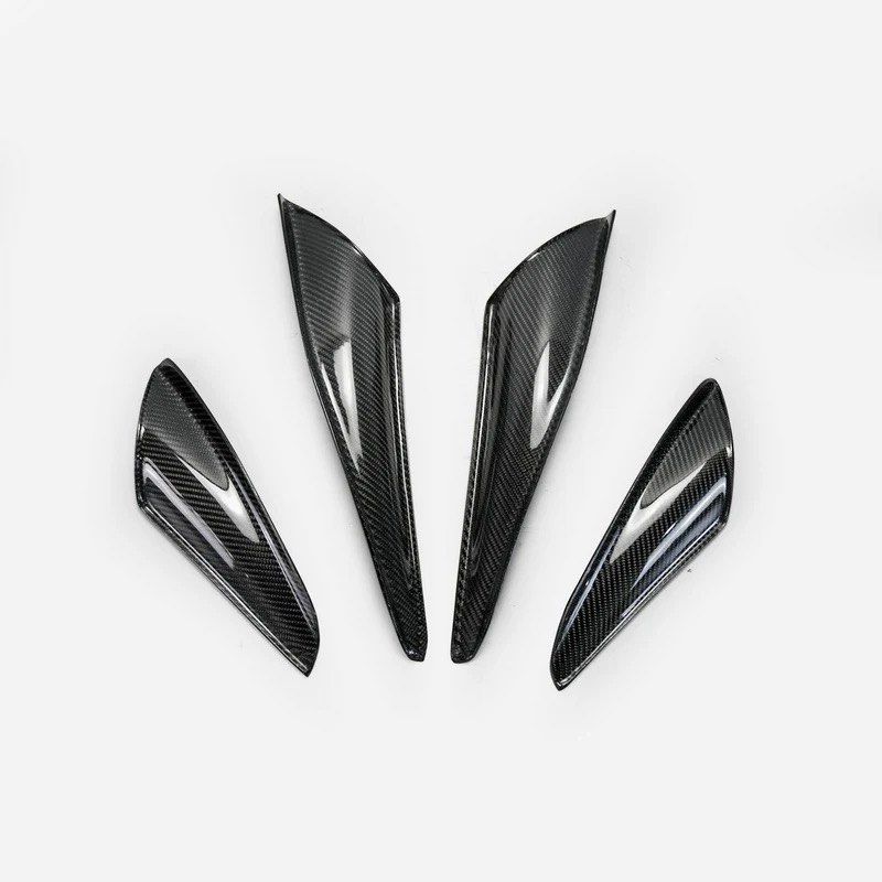 Mitsubishi Evolution X EVO 10 VRS Style Carbon Fiber Front Bumper ...