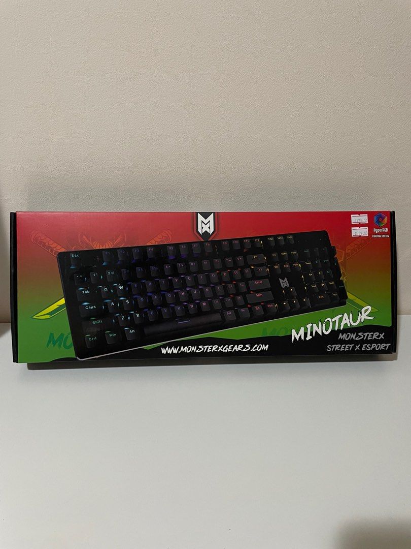 MonsterXgears Minotaur Keyboard, Computers & Tech, Parts & Accessories ...