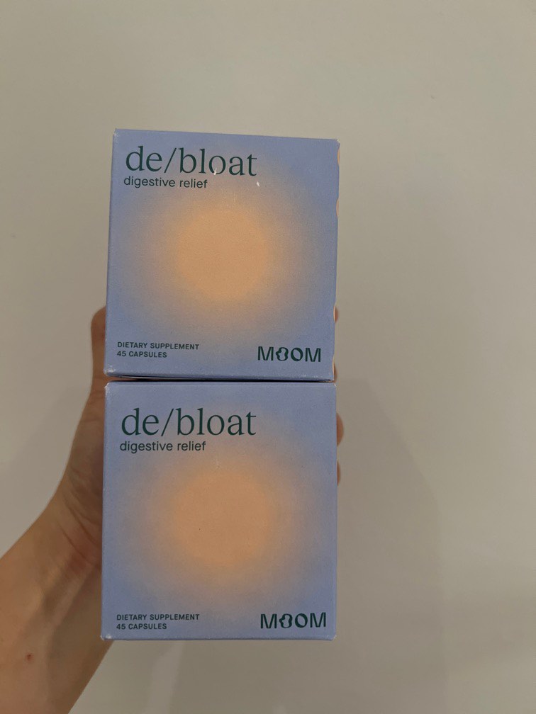 Moom de/bloat debloat digestive relief dietary supplements, Health ...