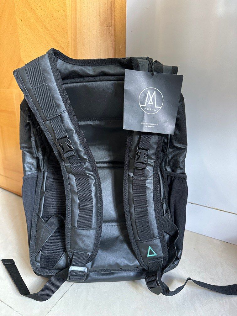Moral backpack in black, 男裝, 袋, 背包 - Carousell