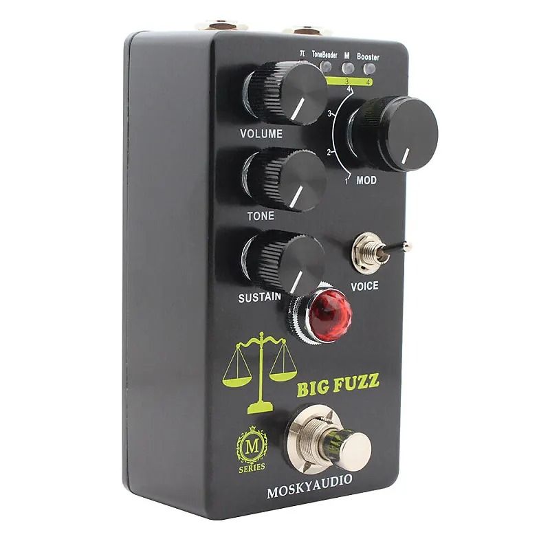 MOSKY BIG FUZZ BIG MUFF STYLE/TONE BENDER FROM BOOST TO FUZZ 4 CLIPPING ...