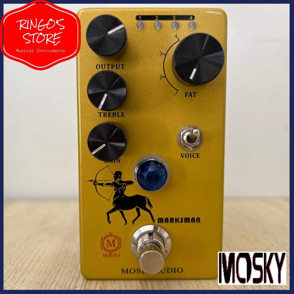 MOSKY MARKSMAN KLON CENTAUR CLONE CLEAN BOOST TO HIGH GAIN BOUTIQUE ...