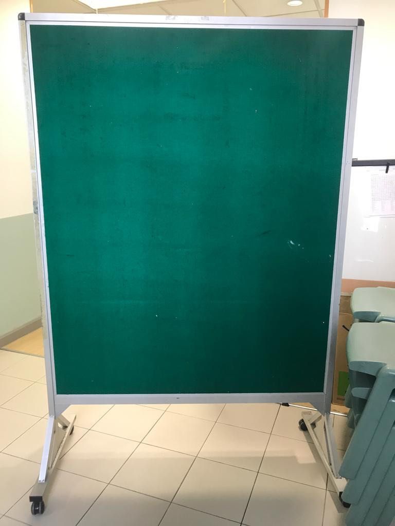 Moveable White Board 1.2m X 1.43m, Hobbies & Toys, Stationery & Craft ...