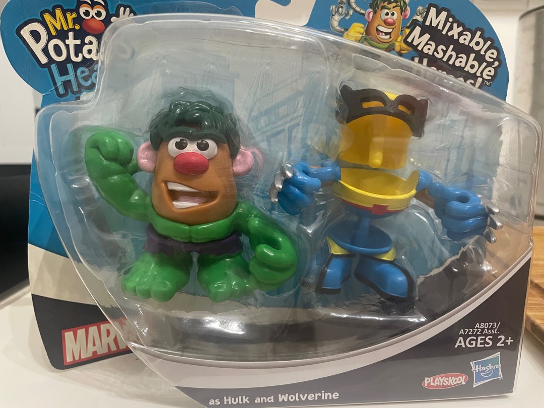 Mr Potato Head - Hulk / Wolverine, Hobbies & Toys, Toys & Games on ...