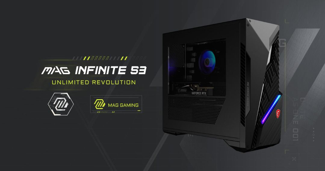 MSI MAG Infinite S3 13 Gaming Desktop PC - (i5-13400F,4060Ti,8GB,512GB ...