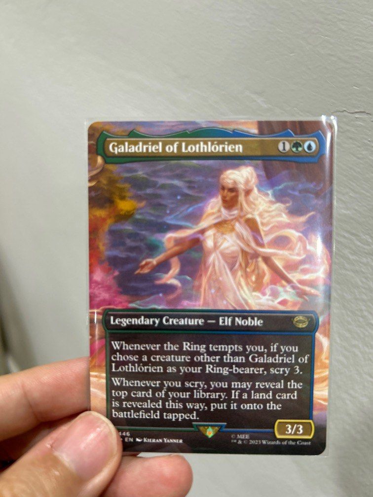 MTG LOTR Galadriel of Lothlorien (EA), Hobbies & Toys, Toys & Games on Carousell