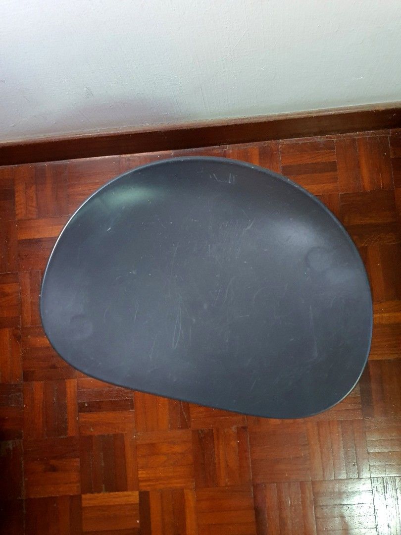 Muji Polypropylene Stackable Minimalist Modern Stool Chair, Furniture ...