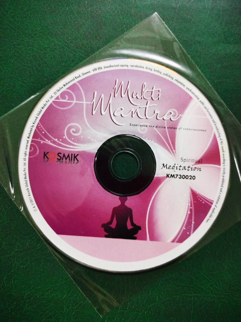 Mukti Mantra Meditation Cd, Hobbies & Toys, Music & Media, CDs & DVDs ...