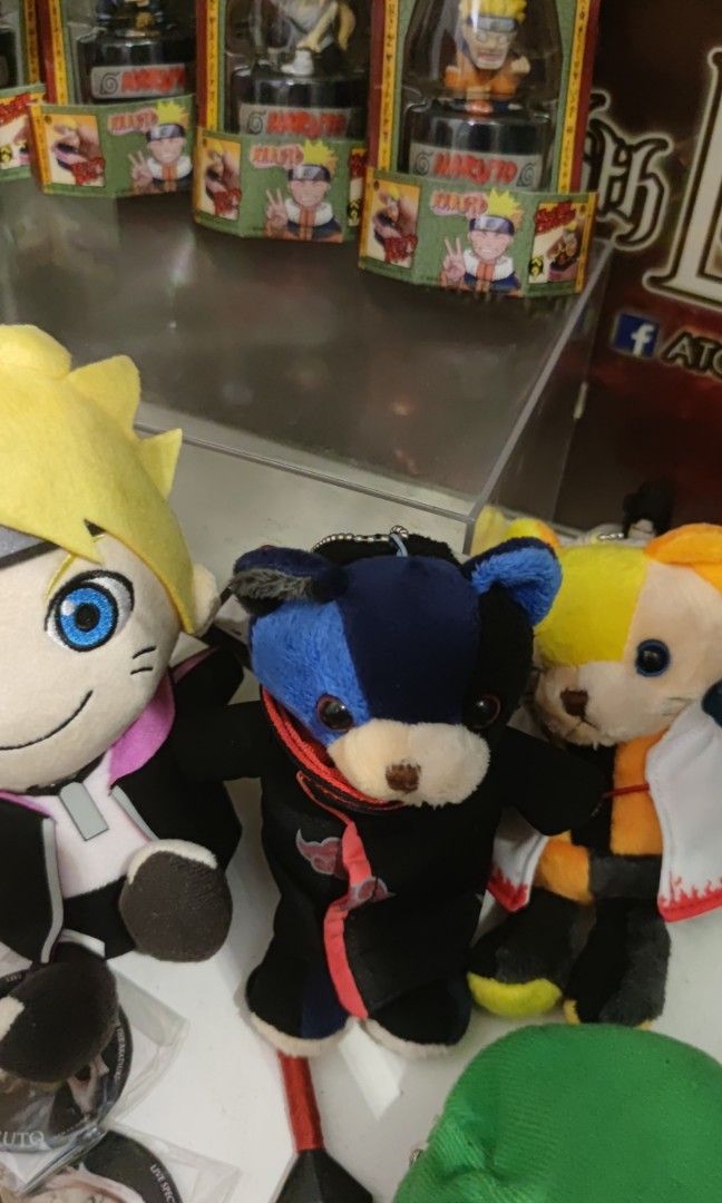 Naruto bear plush / Boruto plush / Sasuke bear Plush toy, Hobbies ...