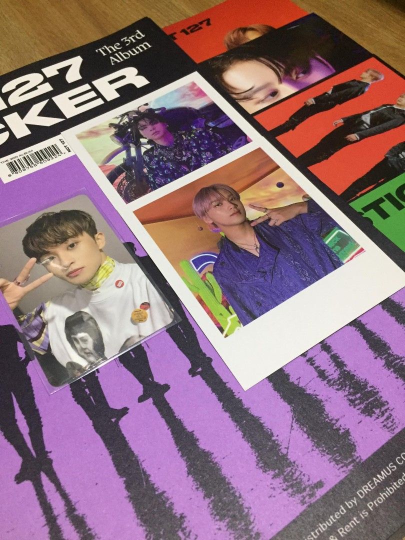 NCT 127 Sticker Album Unsealed Complete Inclusions w/ Exclusive ...