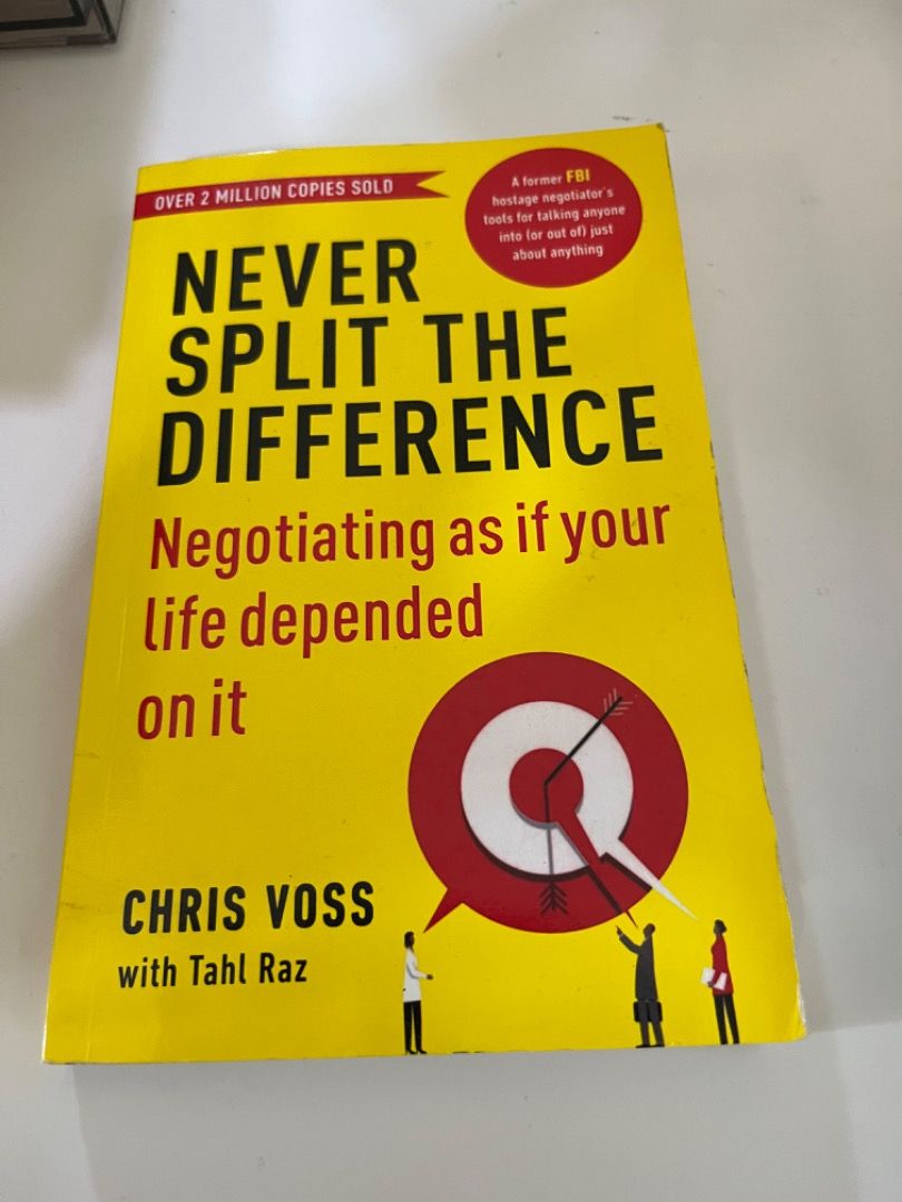 Never Split The Difference, Hobbies & Toys, Books & Magazines, Fiction ...
