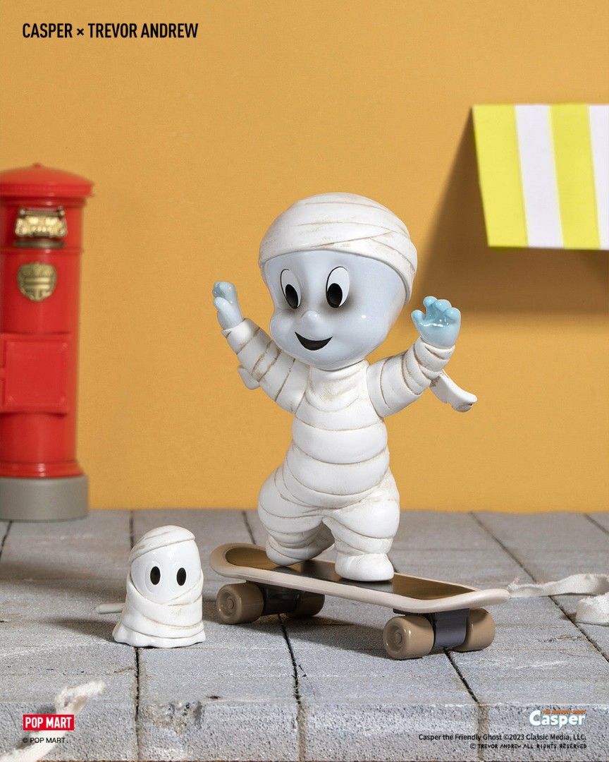 [NEW! POPMART] POPMART CASPER X TREVOR ANDREW SERIES FULL SET AND ...
