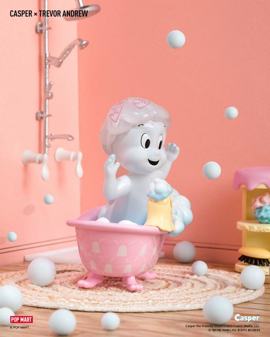 [NEW! POPMART] POPMART CASPER X TREVOR ANDREW SERIES FULL SET AND ...
