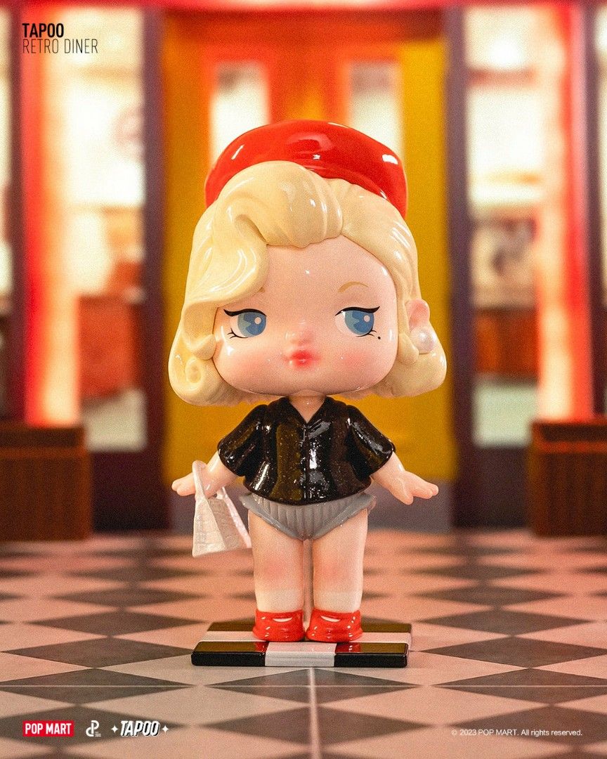 [NEW! POPMART] POPMART TAPOO RETRO DINER SERIES FULL SET AND INDIVIDUAL ...