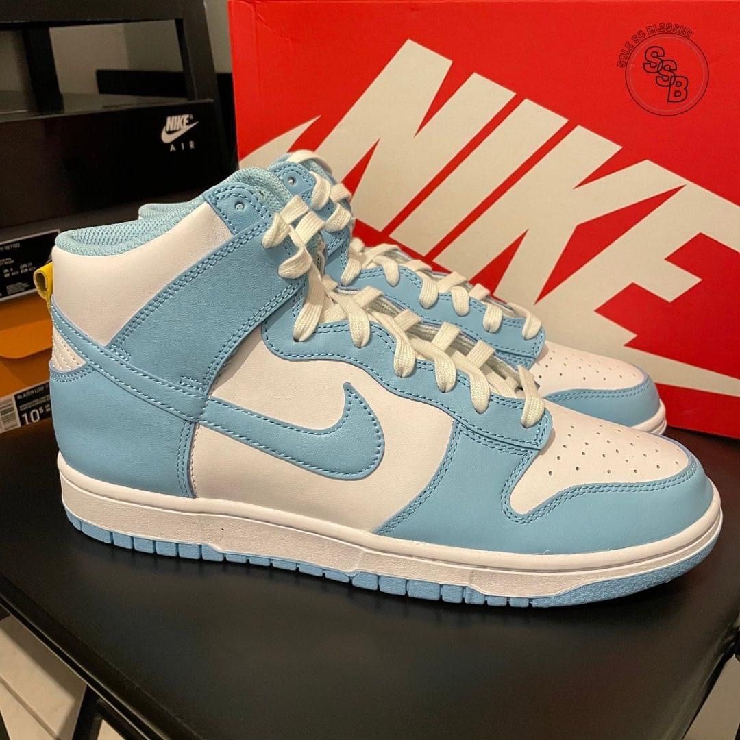 Nike Dunk High ‘Blue Chill’ on Carousell
