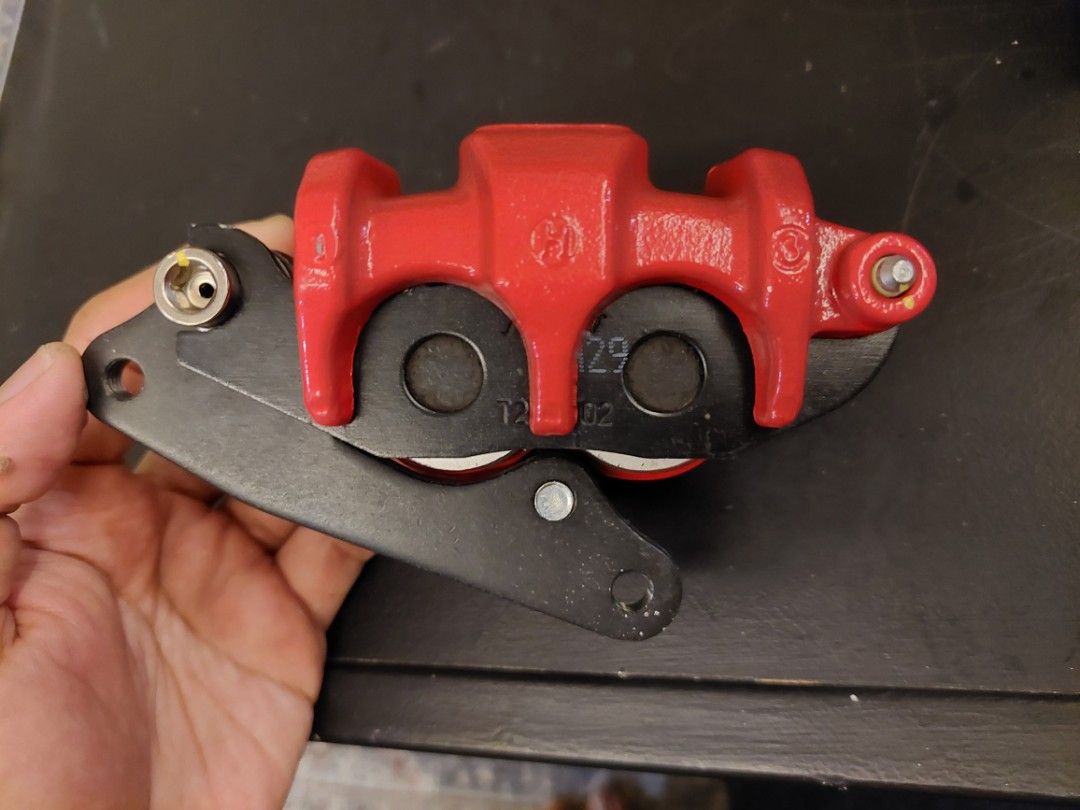 Nissin 2P Front Caliper, Motorcycles, Motorcycle Accessories on Carousell