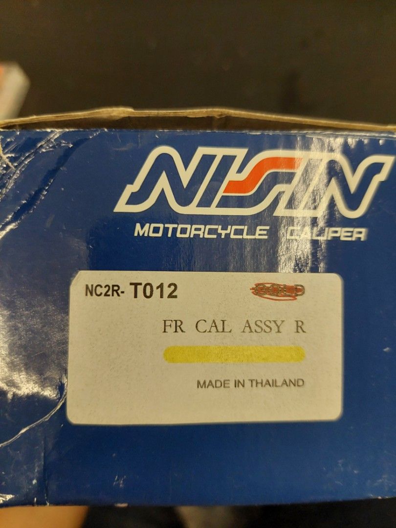 Nissin 2P Front Caliper, Motorcycles, Motorcycle Accessories on Carousell