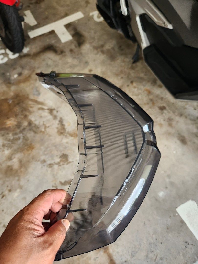 NMAX V2 SMOKEY TAIL LIGHT COVER, Motorcycles, Motorcycle Accessories on ...