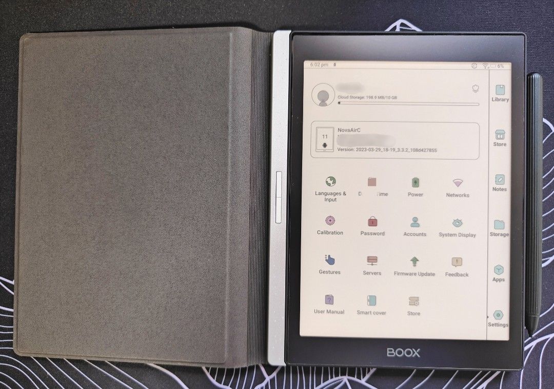 Nova Air C e-reader, Mobile Phones & Gadgets, E-Readers on Carousell