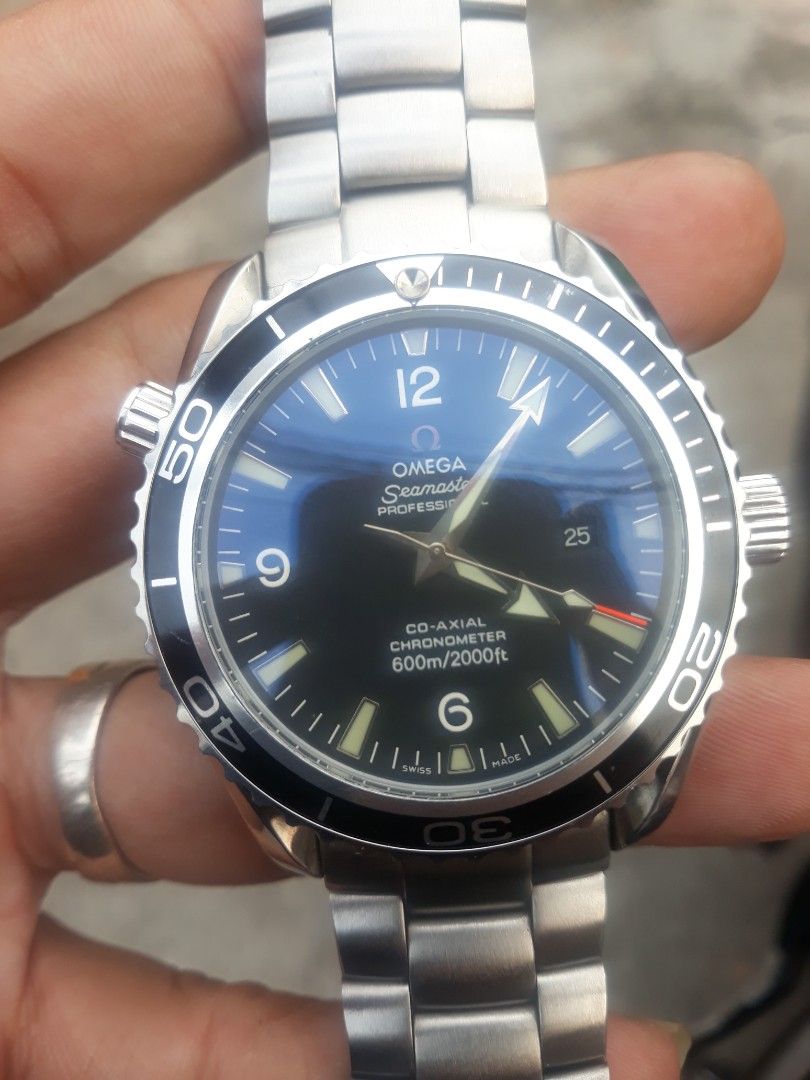 Omega seamaster automatis, Fesyen Pria, Jam Tangan di Carousell