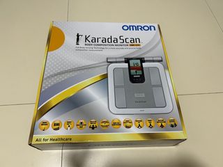 Omron Karada Scan Body Composition Monitor, Health & Nutrition, Health ...
