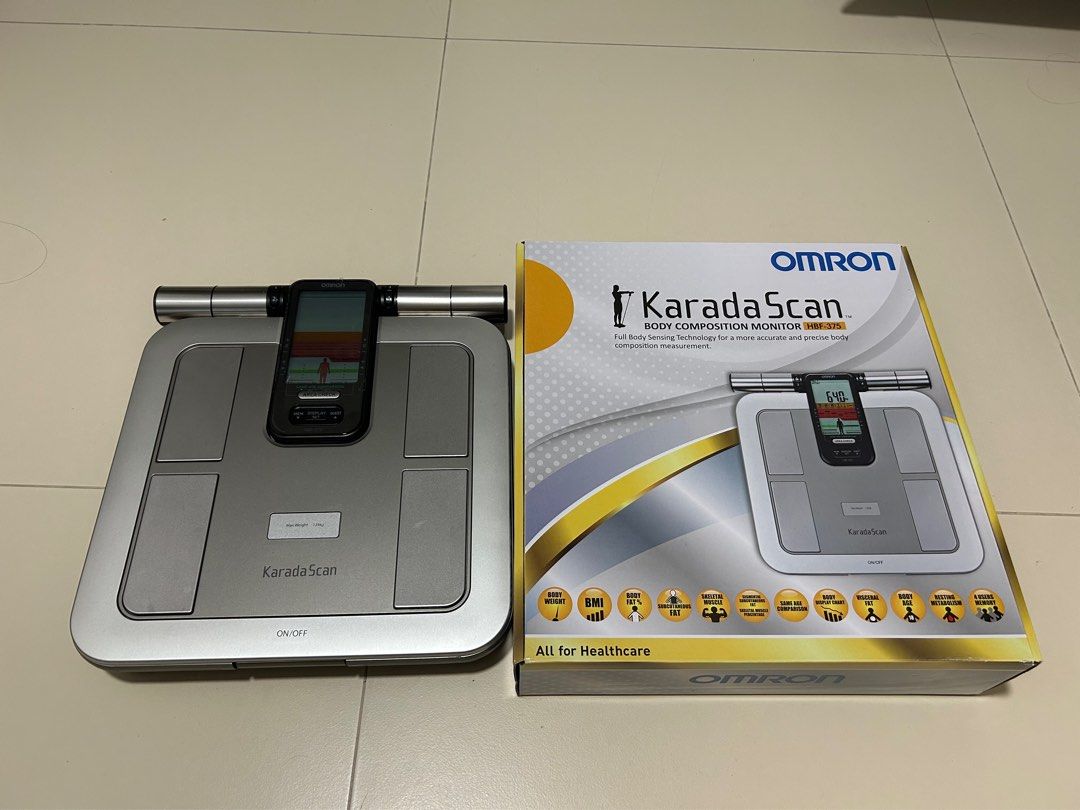 Omron Karada Scan Body Composition Monitor, Health & Nutrition, Health ...