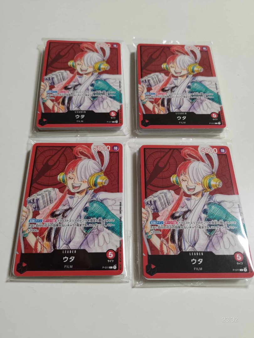 One Piece TCG Uta Film Pack, Hobbies & Toys, Toys & Games on Carousell