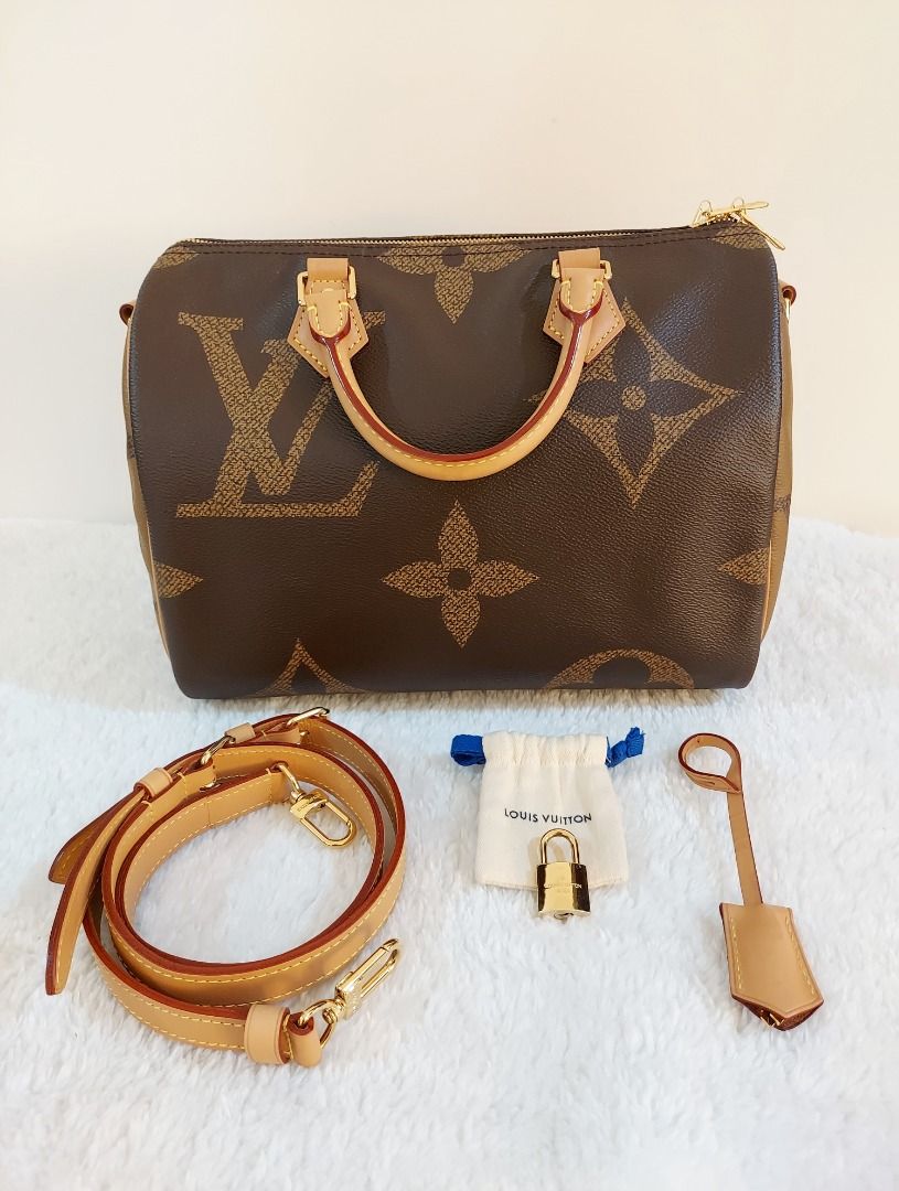 Original Limited Edition LV Reverse Monogram Giant Speedy 30 ...