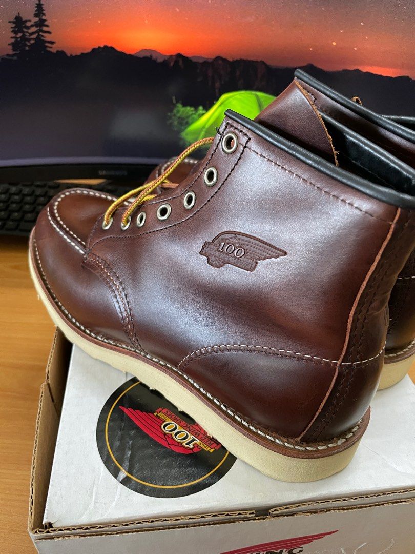 Original Red wing Limited model 100th anniversary 8858 Size 8us 7uk E ...