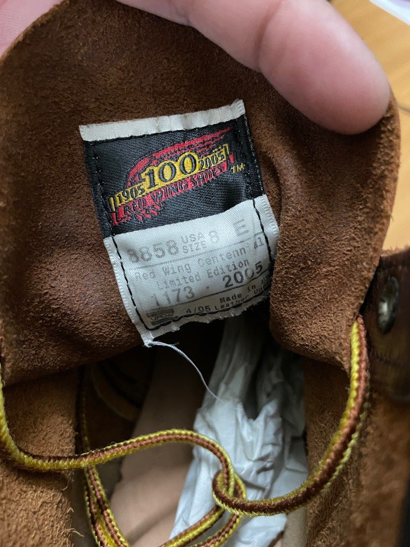 Original Red wing Limited model 100th anniversary 8858 Size 8us 7uk E ...