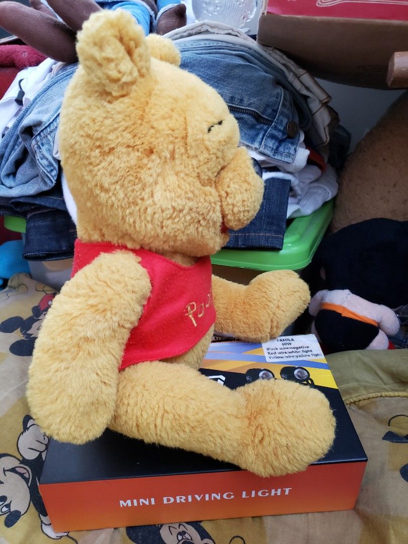 Original walt disney winnie the pooh stuff toy large on Carousell