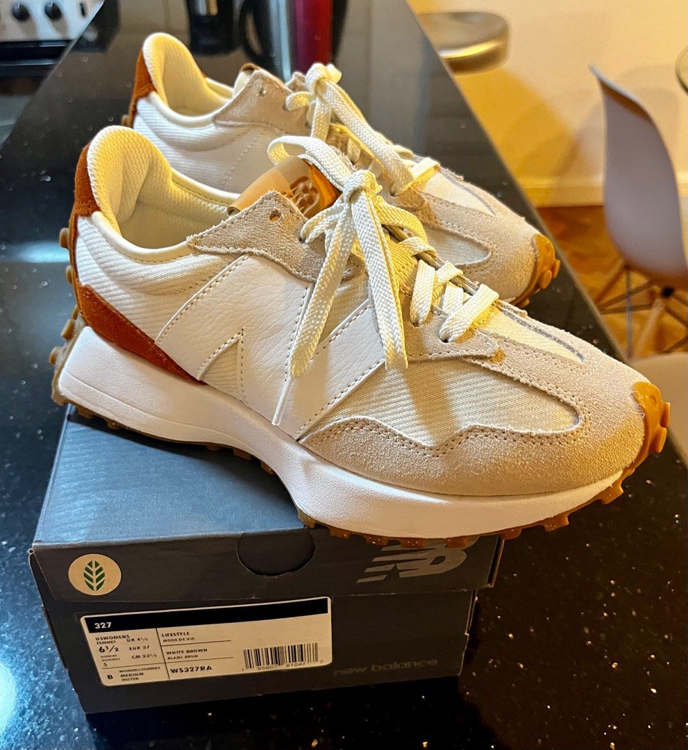 Original/Authentic NEW BALANCE 327 "Sea Salt Rust Oxide" in 6.5 US ...