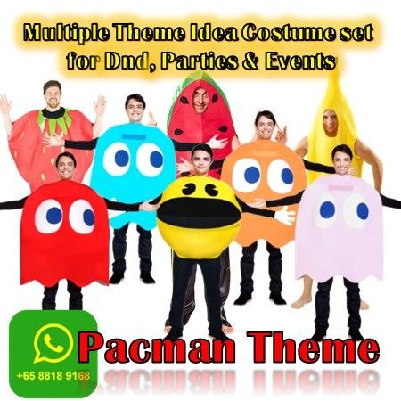 Pac Man Theme Costume, Women's Fashion, Dresses & Sets, Sets or ...