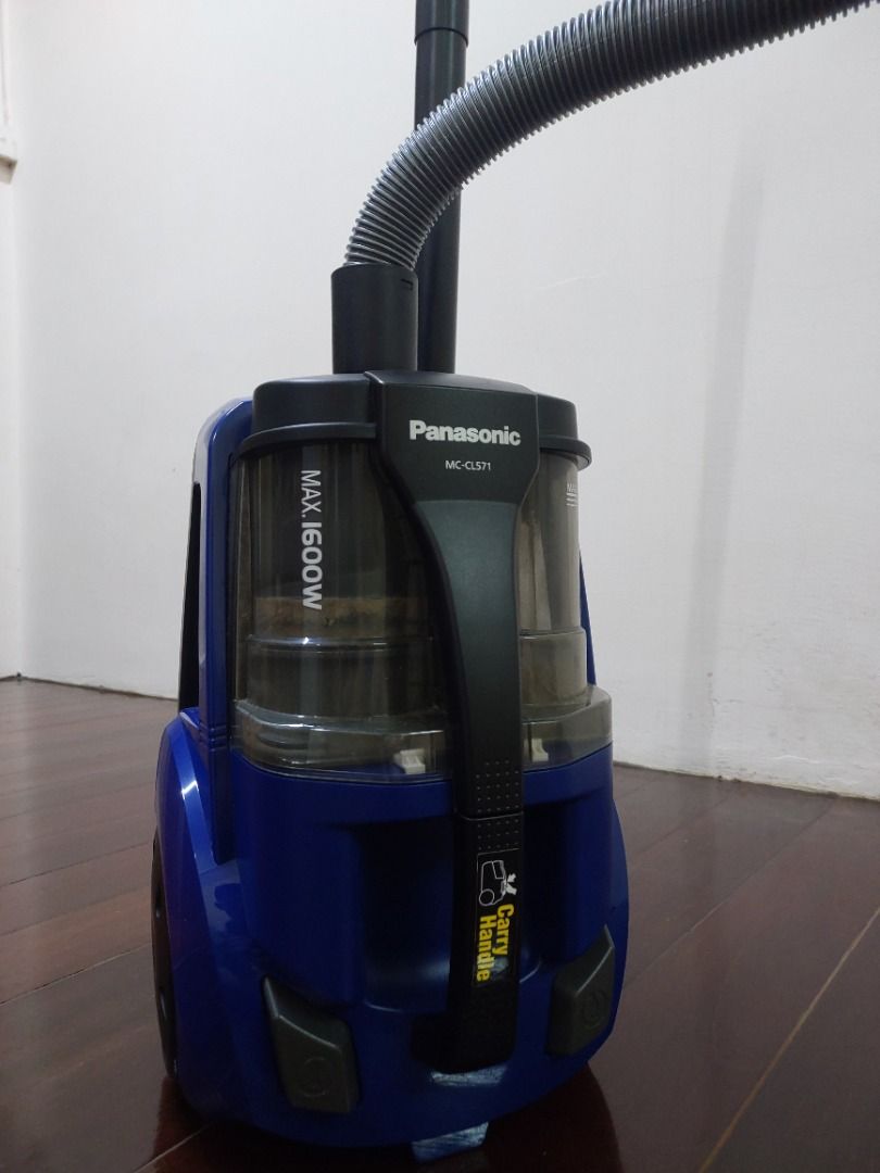 Panasonic 1600W MEGA Cyclone Bagless Vacuum Cleaner MC-CL571AV47, TV ...