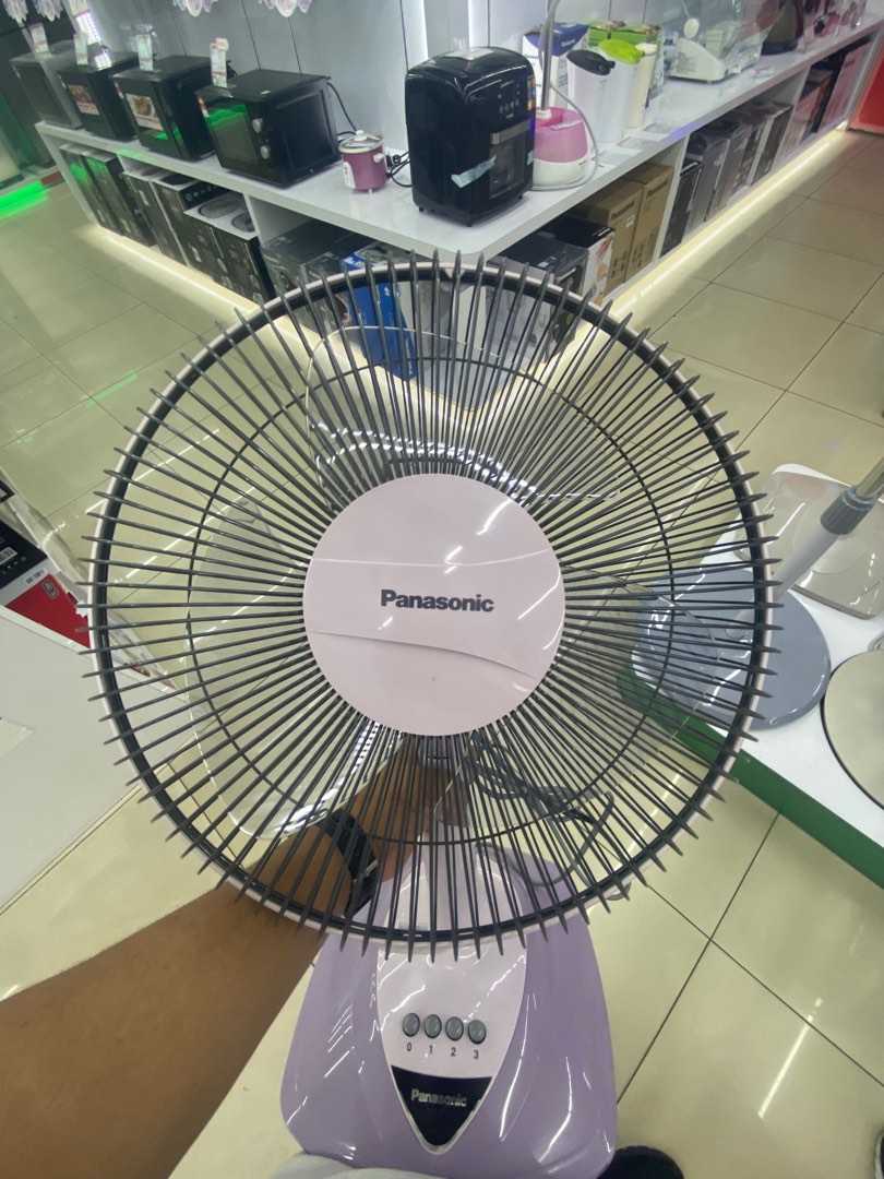 PANASONIC FMN-304 TABLE FAN 12" NEW SET, Furniture & Home Living ...