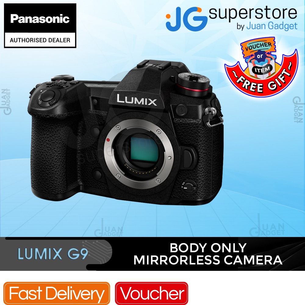 Panasonic Lumix G9 Mirrorless 20.3MP MOS Sensor UHD 4K60p Camera (Body ...