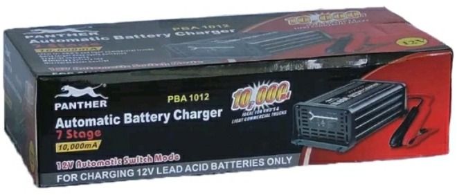 PANTHER car battery charger PBA 1012 on Carousell