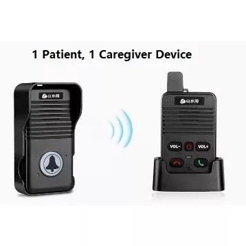 Patient To Caregiver 2-Way Talking Call Alert Device, Audio, Portable ...