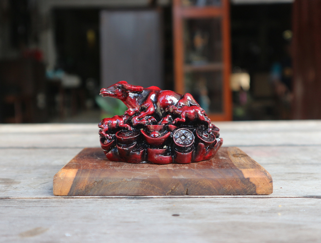 Patung Antik Chinese/ Patung Miniatur Sapi Made in China, Antik ...