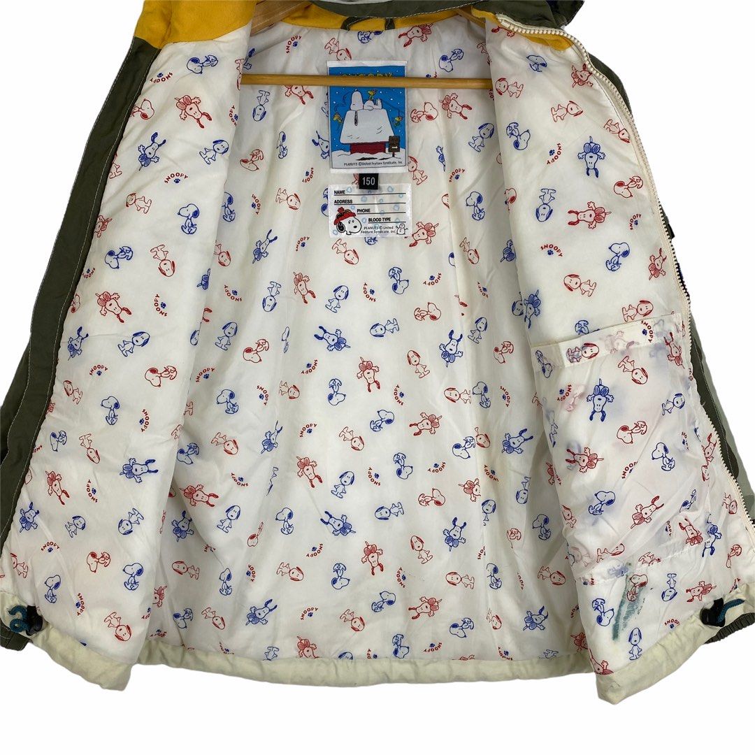 Peanuts Snoopy Cartoon Hoodie Windbreaker Jacket, Men's Fashion, Coats ...