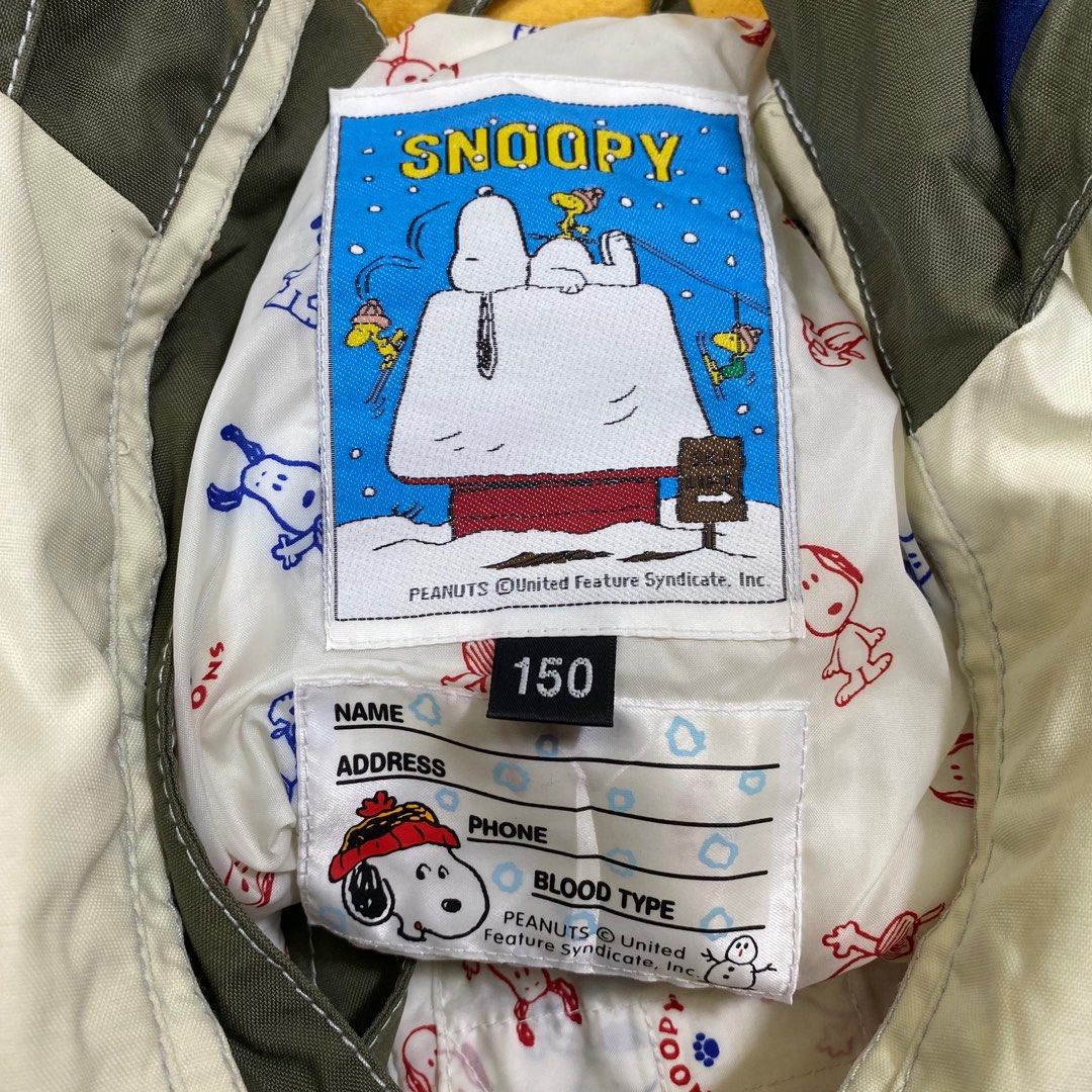 Peanuts Snoopy Cartoon Hoodie Windbreaker Jacket, Men's Fashion, Coats ...