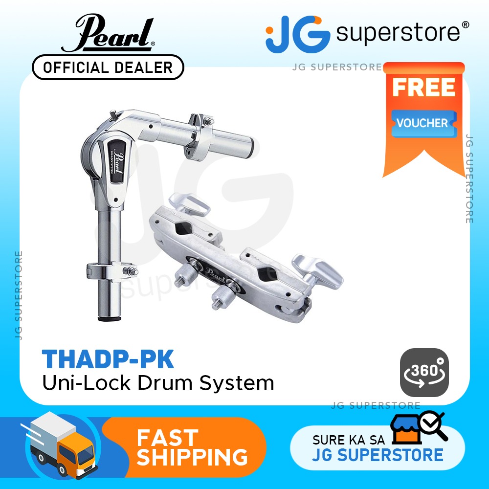 Pearl 900 Series Tom Holder and 2-Way Universal Adaptor Pack with Dual ...