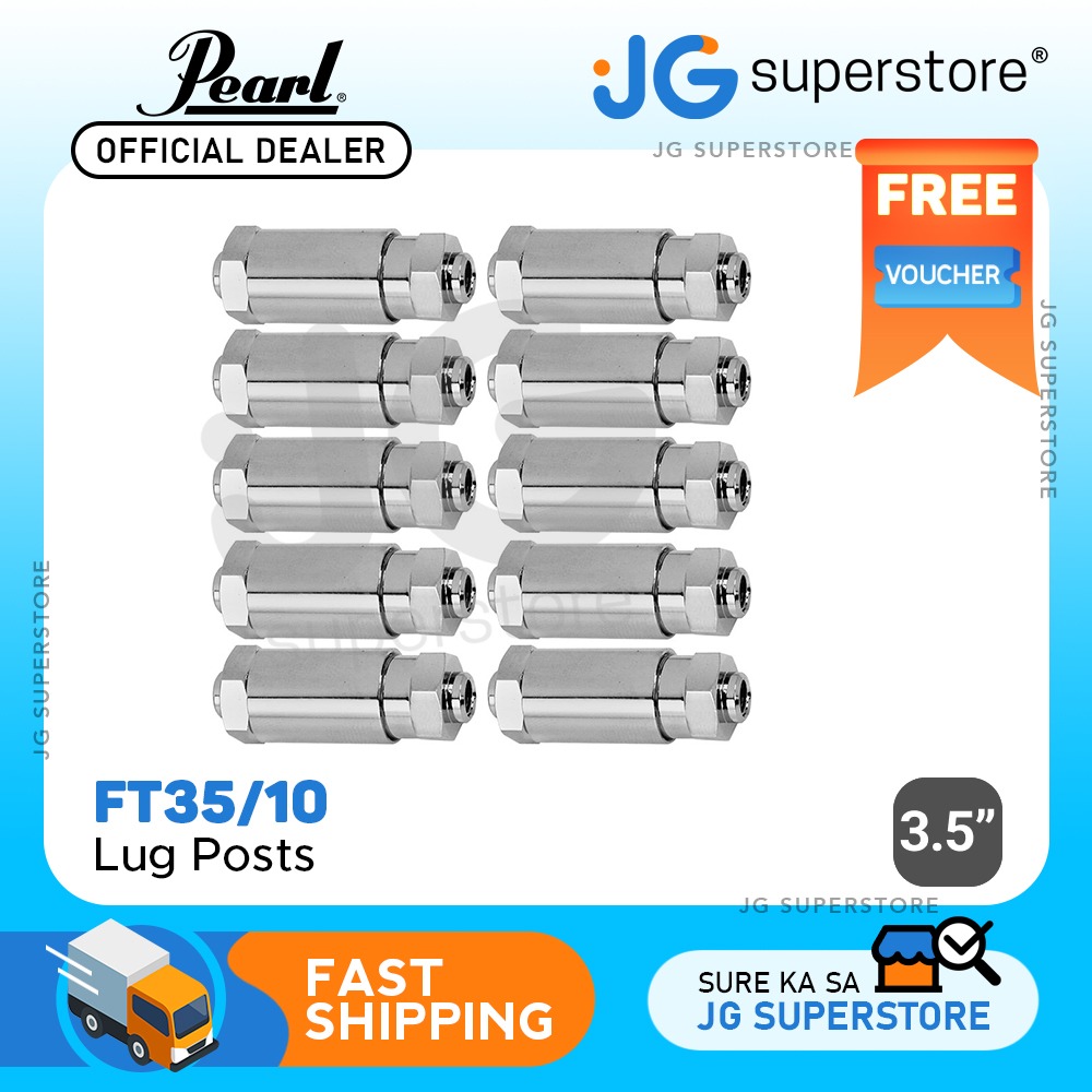 Pearl FT-35/10 Tuner Lug Posts for 3.5-Inches Free-Floating Snare Drums ...