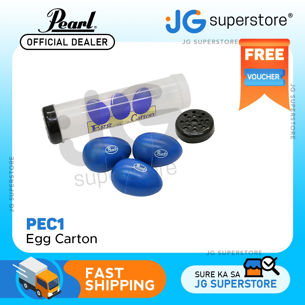 Pearl PEC1 Egg Carton Shaker (Set of 3) Maracas Percussion Rhythm ...