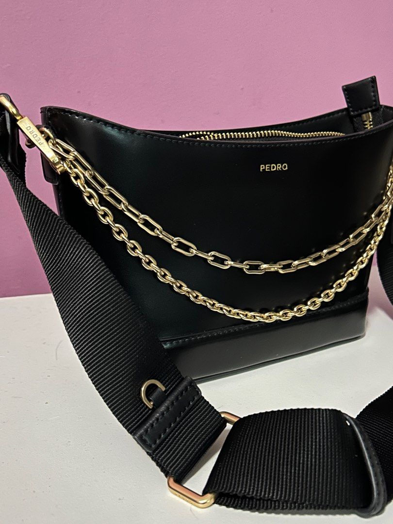 Pedro crossbody bag in black, Women's Fashion, Bags & Wallets, Cross ...