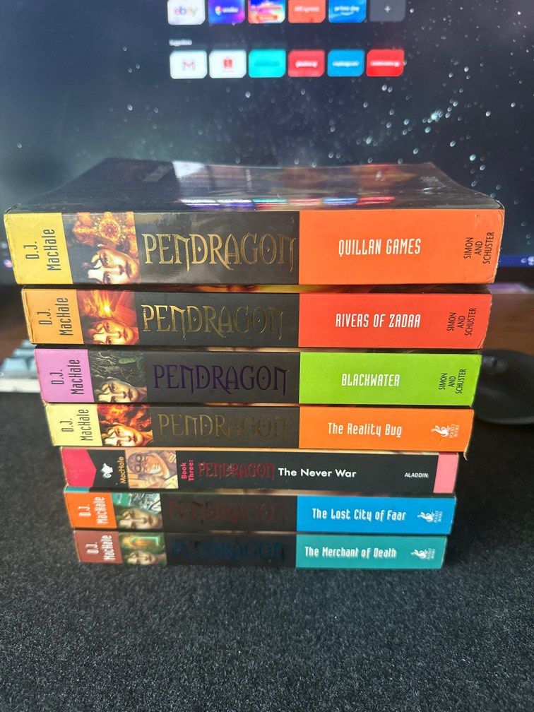 Pendragon full series book 1 - 7, Hobbies & Toys, Books & Magazines ...