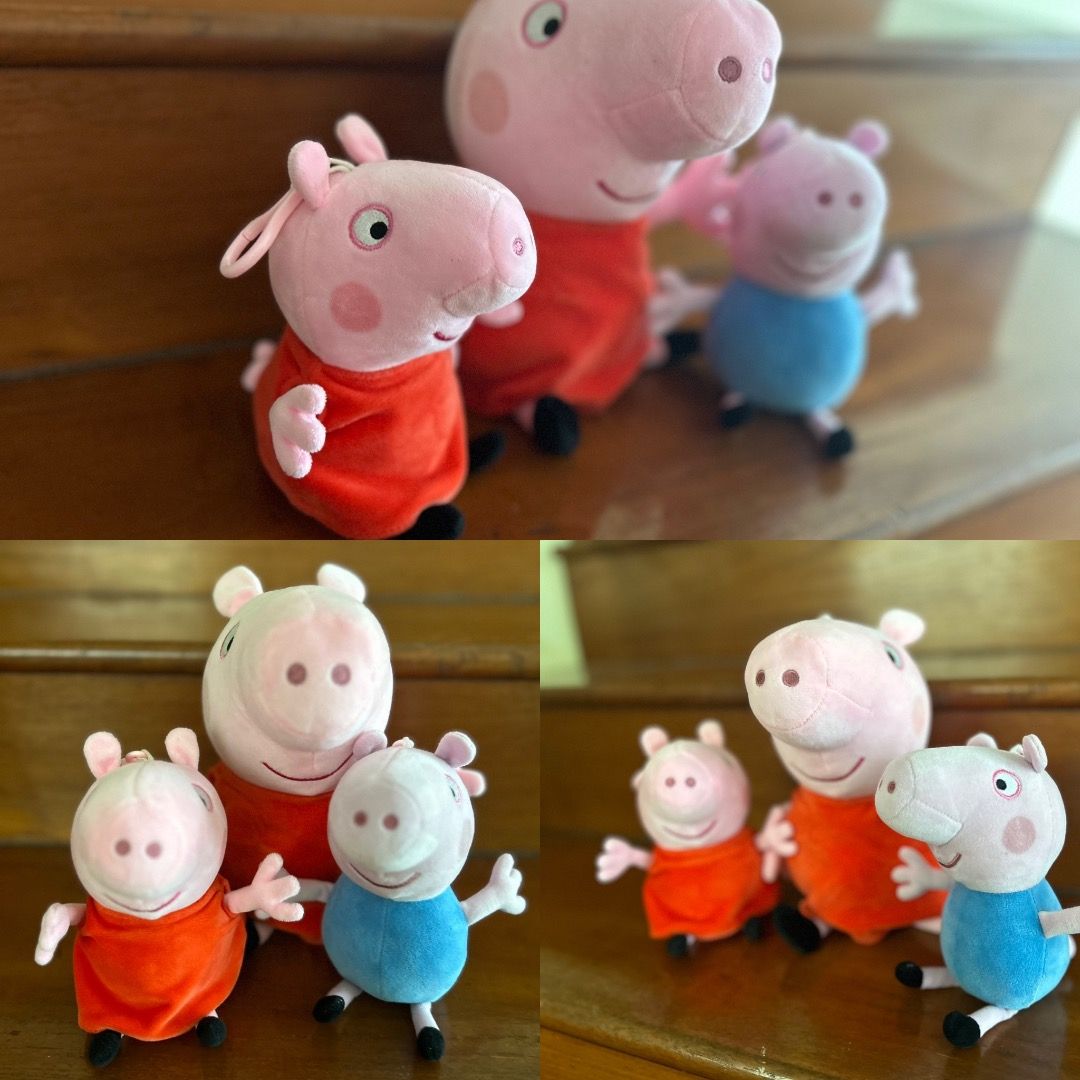 Peppa Pig Soft toys, Babies & Kids, Infant Playtime on Carousell