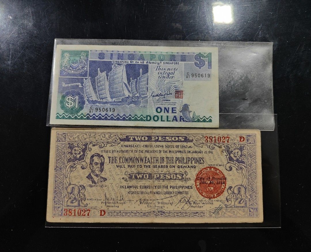 Philippines Negros 1942 2 Pesos Banknote Currency VF, Hobbies & Toys ...