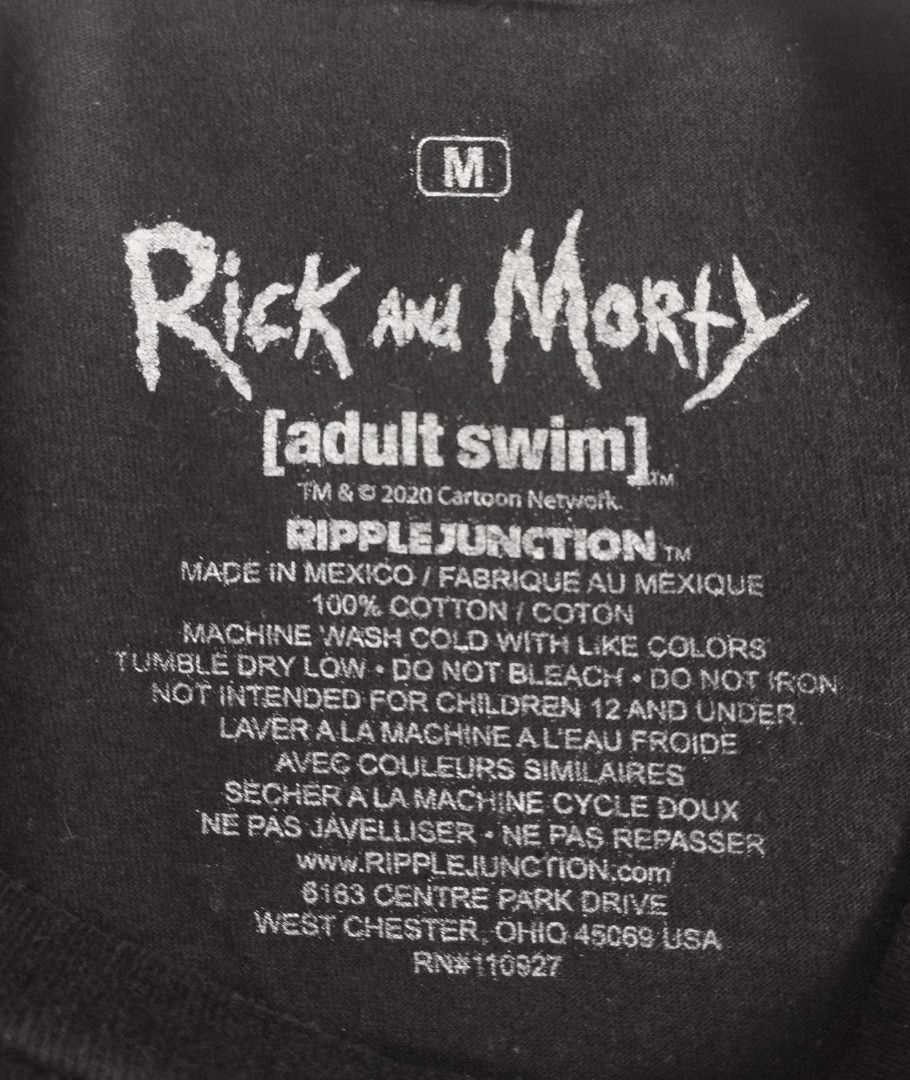 Pickle Rick Adult Swim Merch, Men's Fashion, Tops & Sets, Tshirts ...