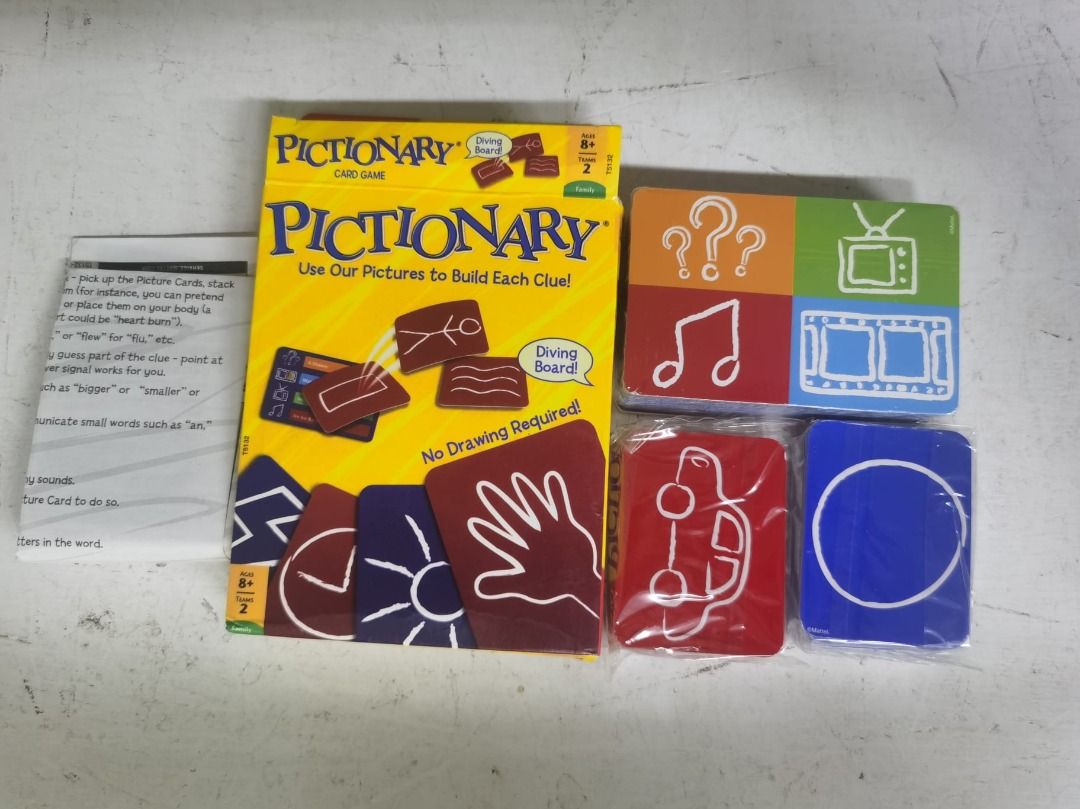 #Pictionary #Card#kids #play game, Hobbies & Toys, Books & Magazines ...